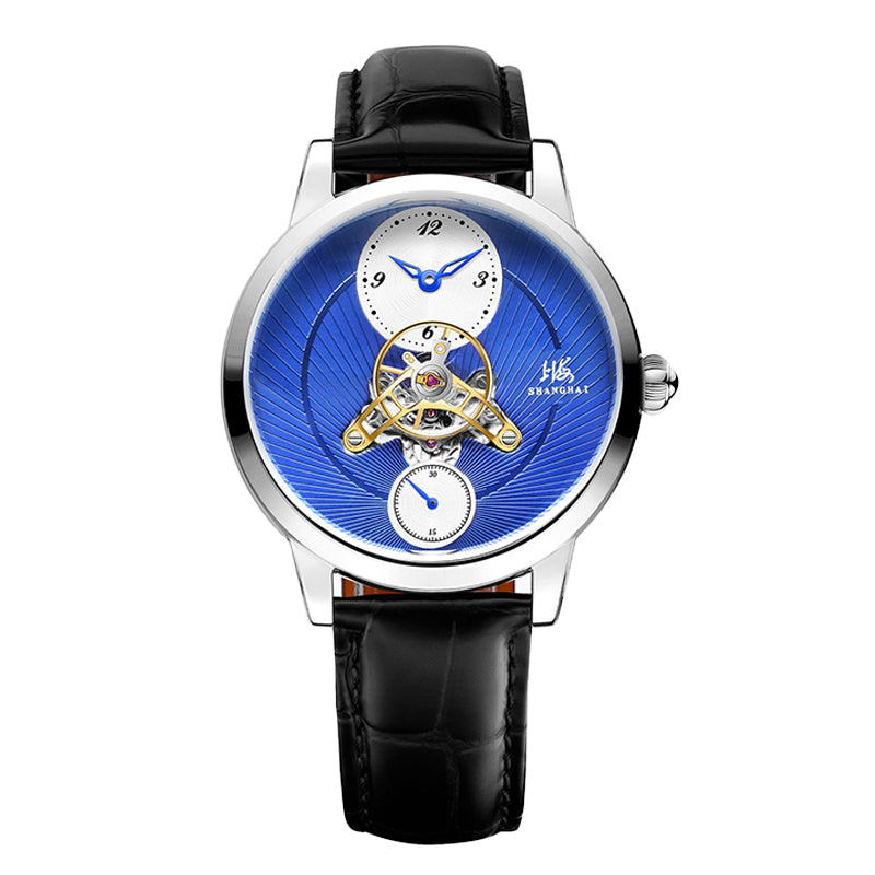 Shanghai Celestial Dome 40mm Watch - Blue Dial – Shanghai Watches