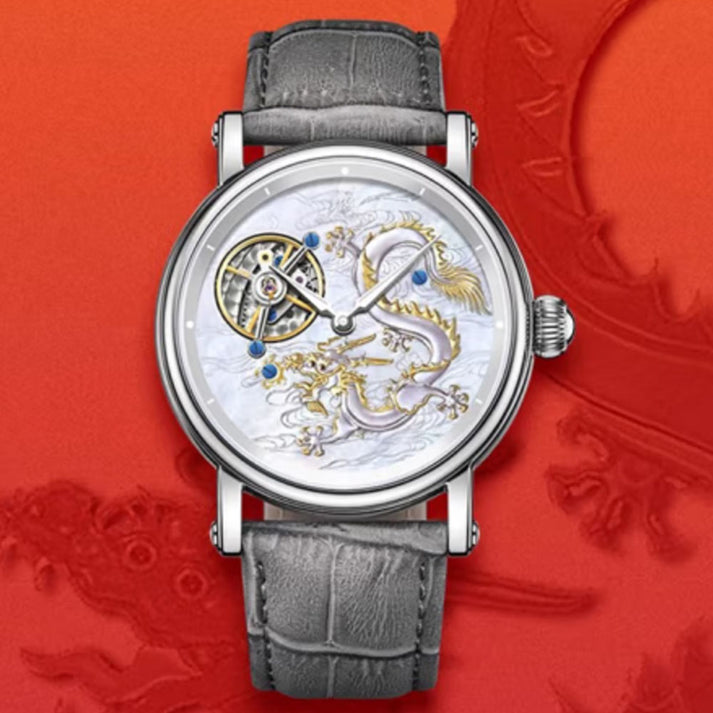 Shanghai Phonograph 41.5mm Watch - 2024 Year of Dragon Limited Edition ...