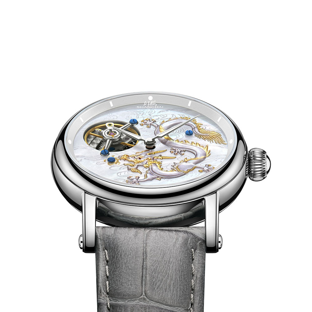 Shanghai Phonograph 41.5mm Watch - 2024 Year of Dragon Limited Edition ...